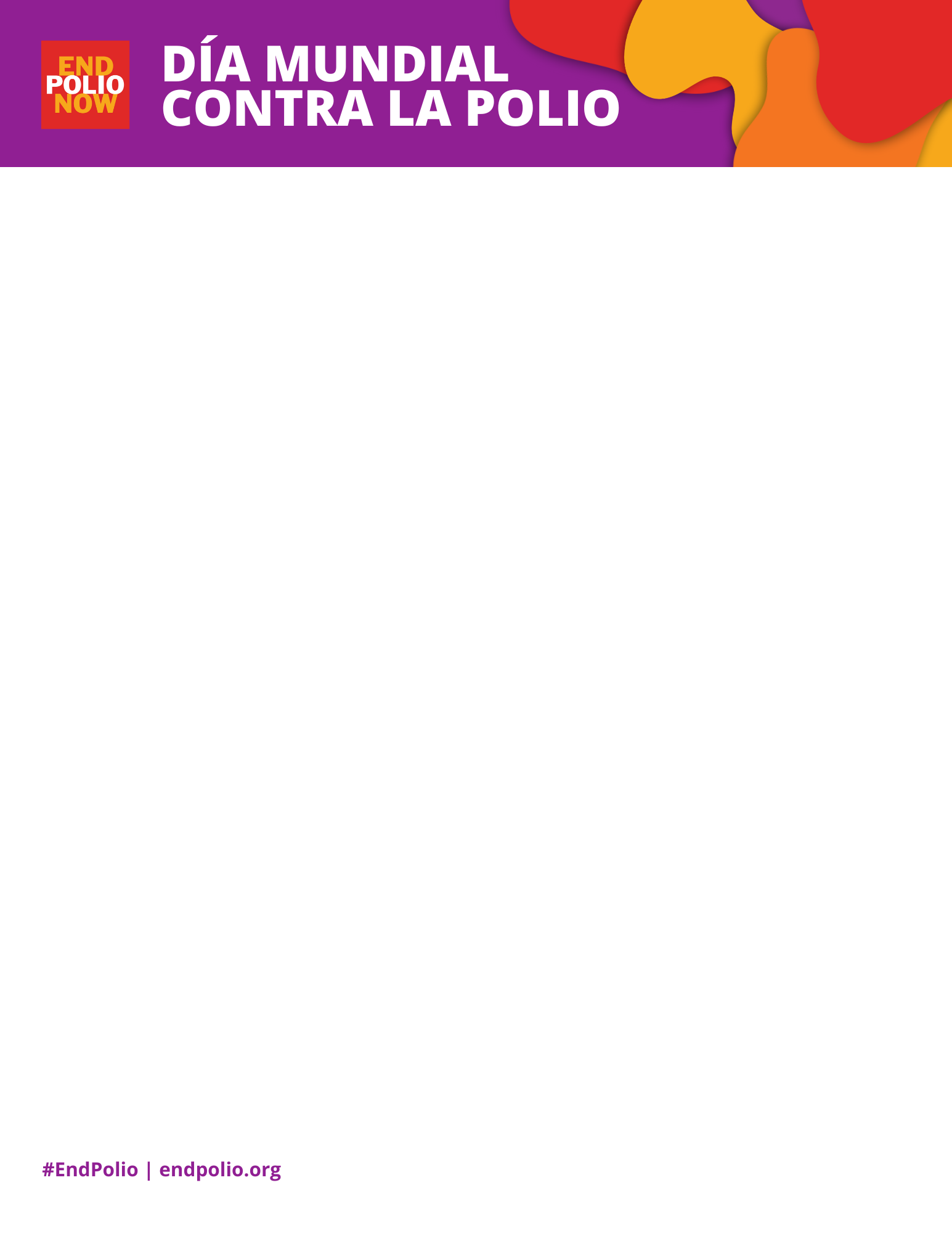 Recursos para el Día Mundial contra la Polio | End Polio